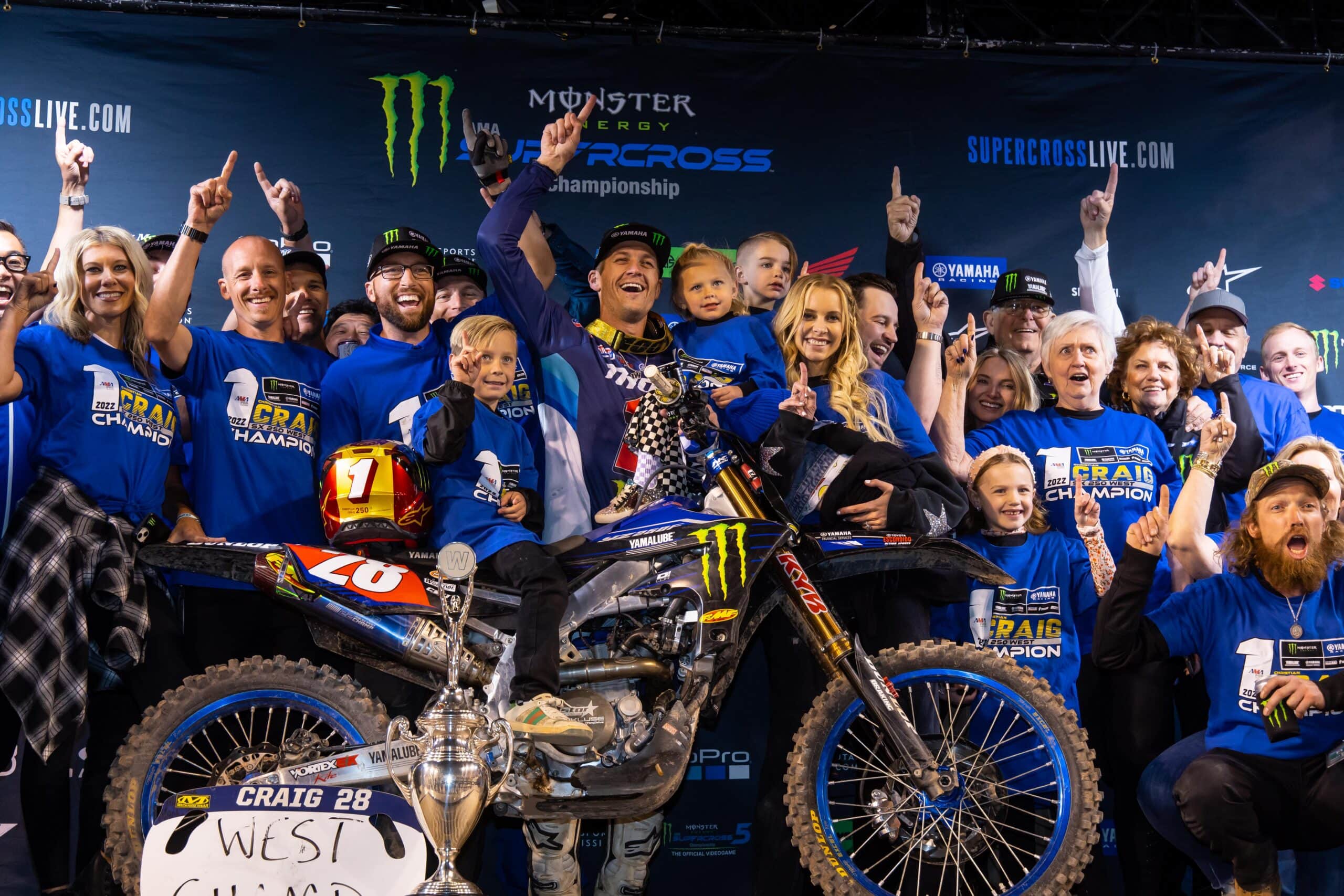 Christian Craig wins 250SX Supercross title