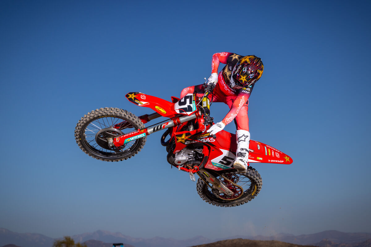 Justin Barcia enters the 2025 Supercross season with a new frame