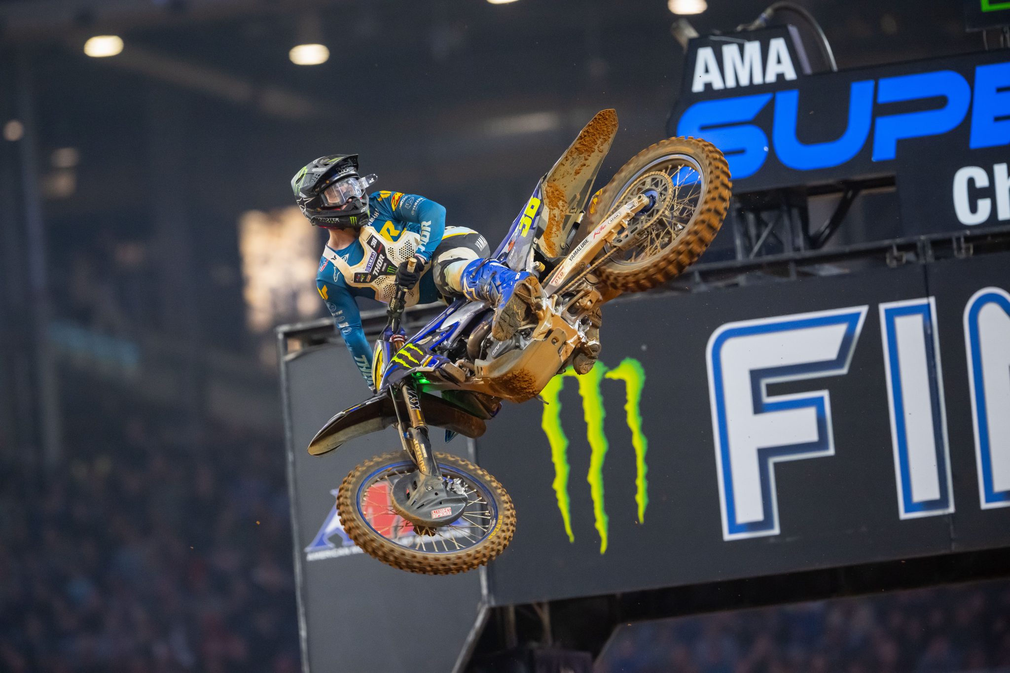 Haiden Deegan dominates with Donald Trump helmet design