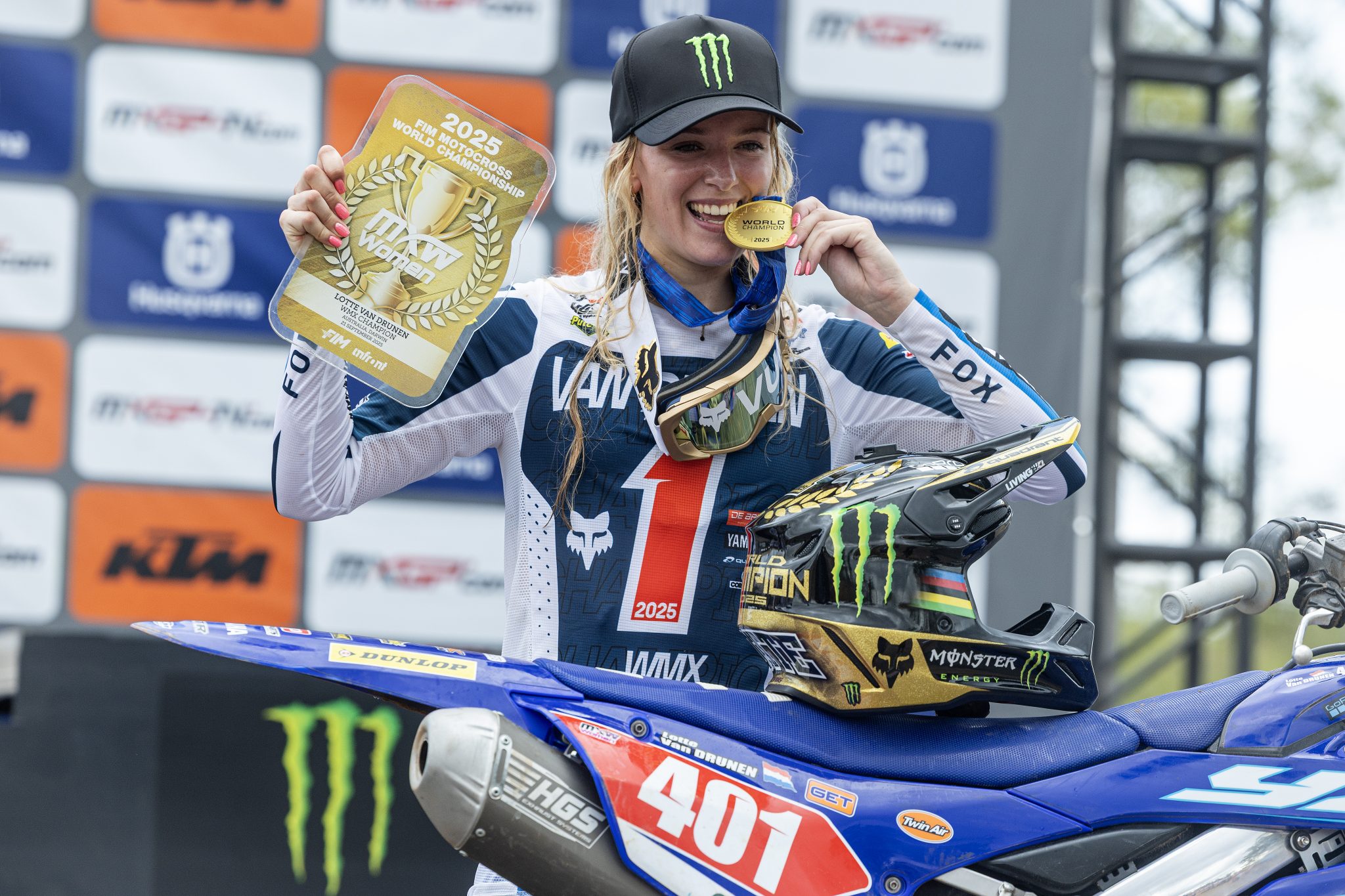 Lotte van Drunen über ihren zweiten WMX-Titel