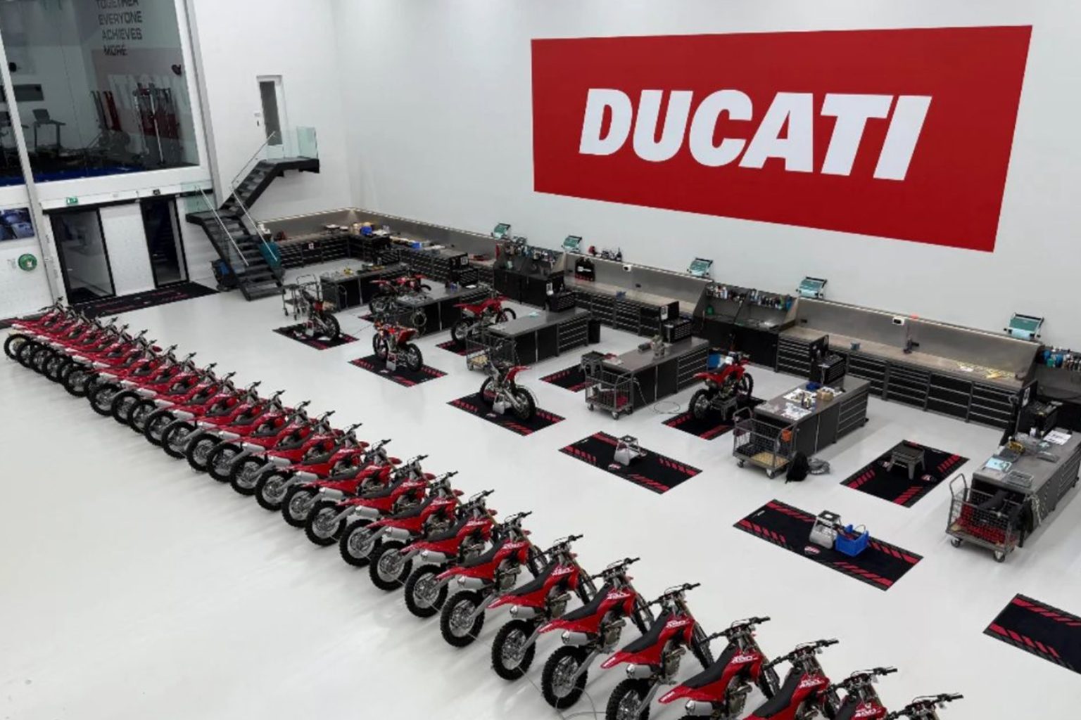 Ducati MXGP: Das Headquarter das keine Wünsche offen lässt